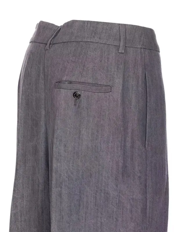 Liu Jo Pleated Trousers - Grey
