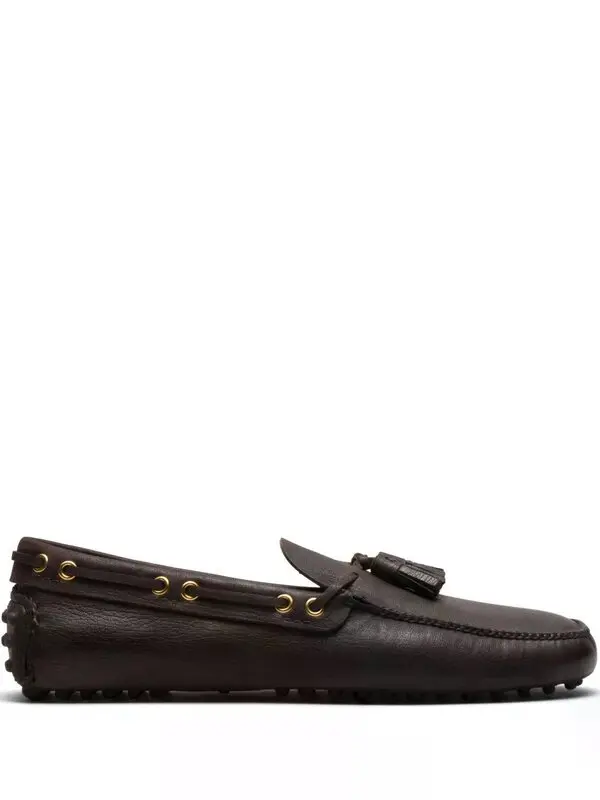 Car Shoe Tassel Leather Driving Shoes