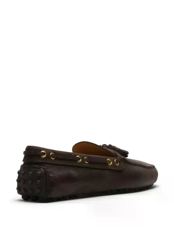 Car Shoe Tassel Leather Driving Shoes