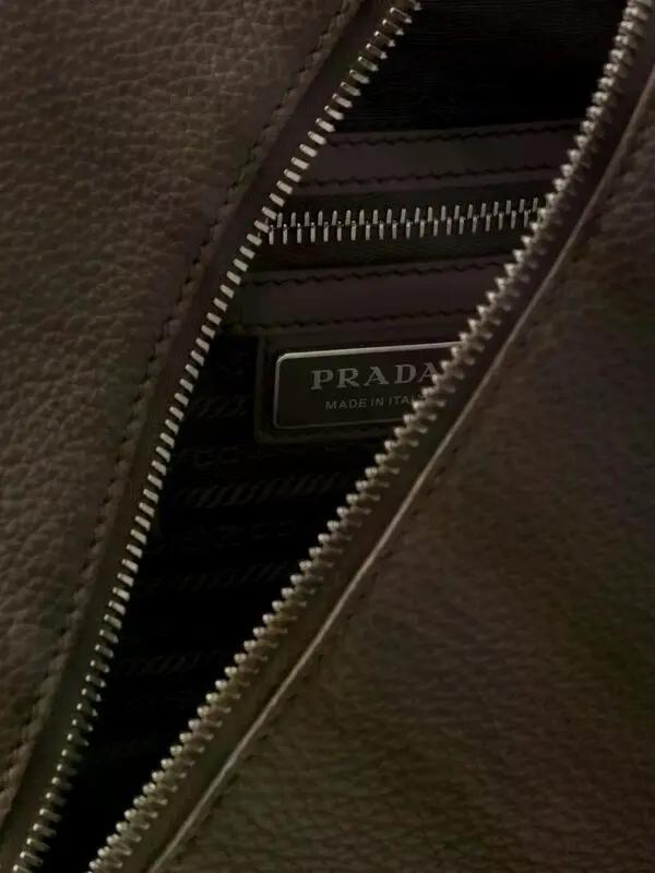 Prada Grained Leather Crossbody Bag