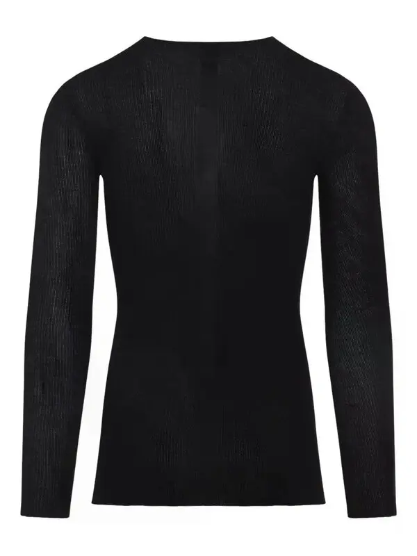 Rick Owens Ribbed Wool Sweater