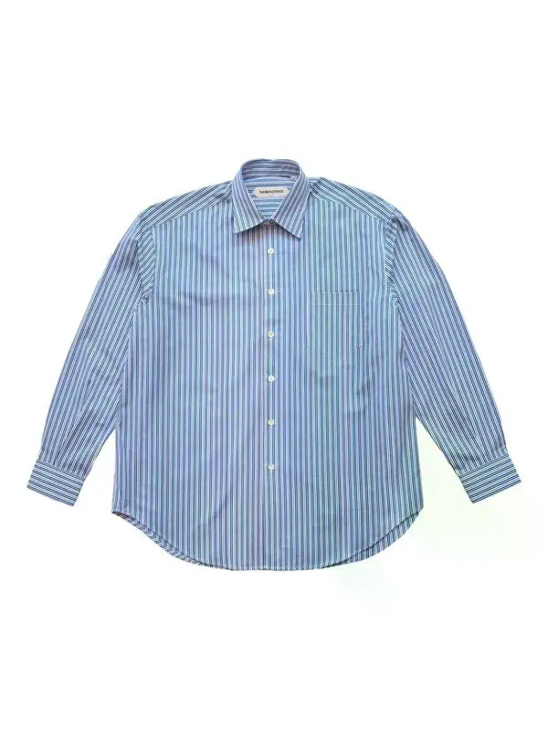NAMACHEKO Colt Striped Shirt - Blue