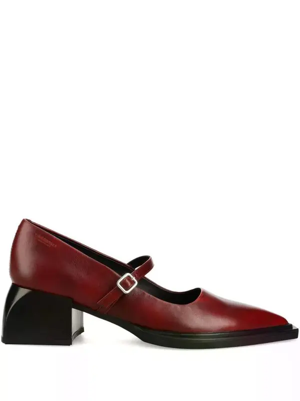 VAGABOND SHOEMAKERS 55mm Vivian Buckle-strap Block-heel Pumps