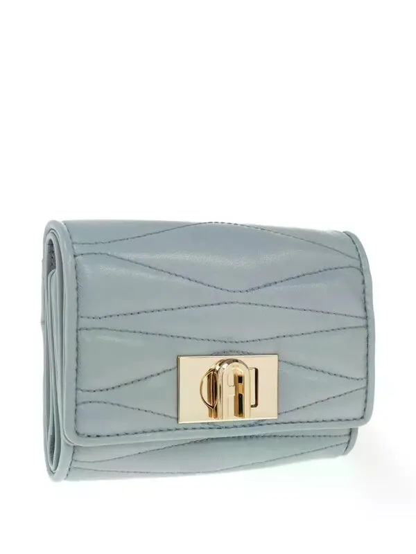 Furla 1927 Quilted Clasp Wallet