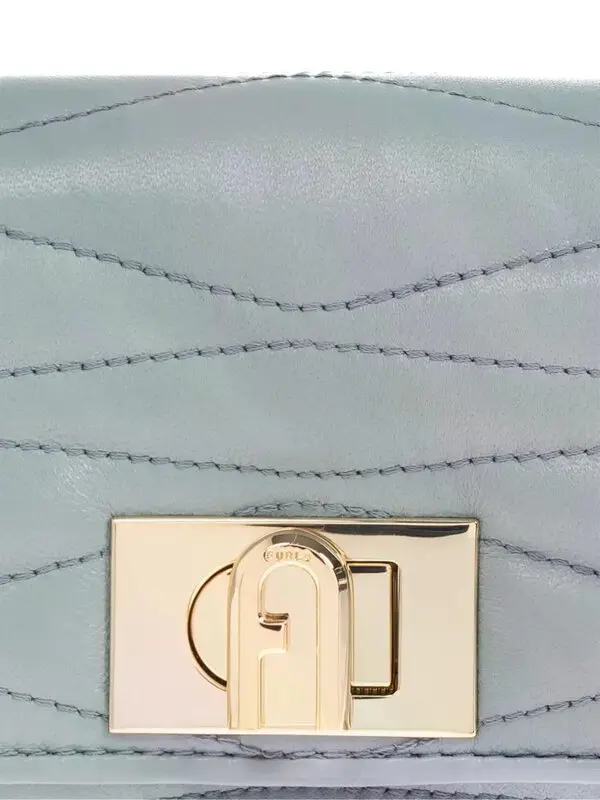 Furla 1927 Quilted Clasp Wallet