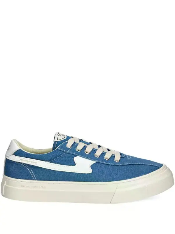 S.W.C STEPNEY WORKERS CLUB Dellow S-strike Panelled Lace-up Trainers - Blue