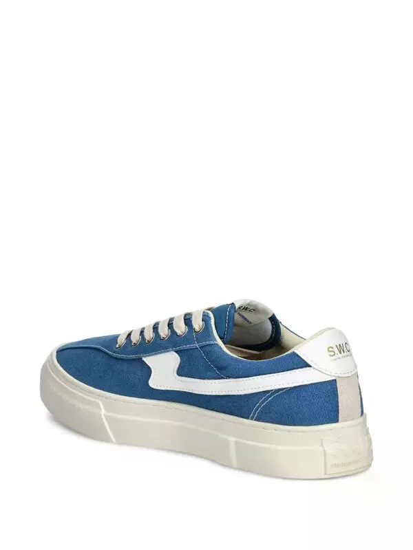 S.W.C STEPNEY WORKERS CLUB Dellow S-strike Panelled Lace-up Trainers - Blue