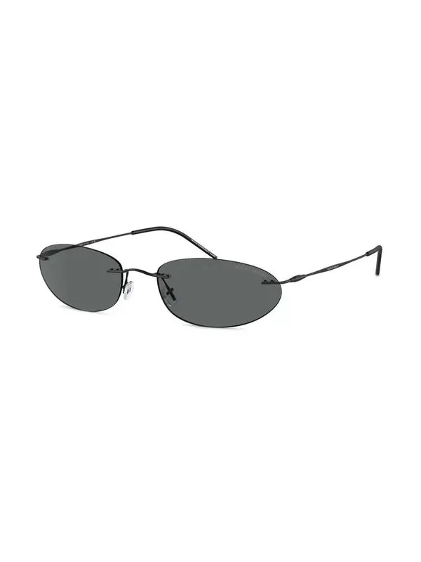 Giorgio Armani Oval Frame Sunglasses