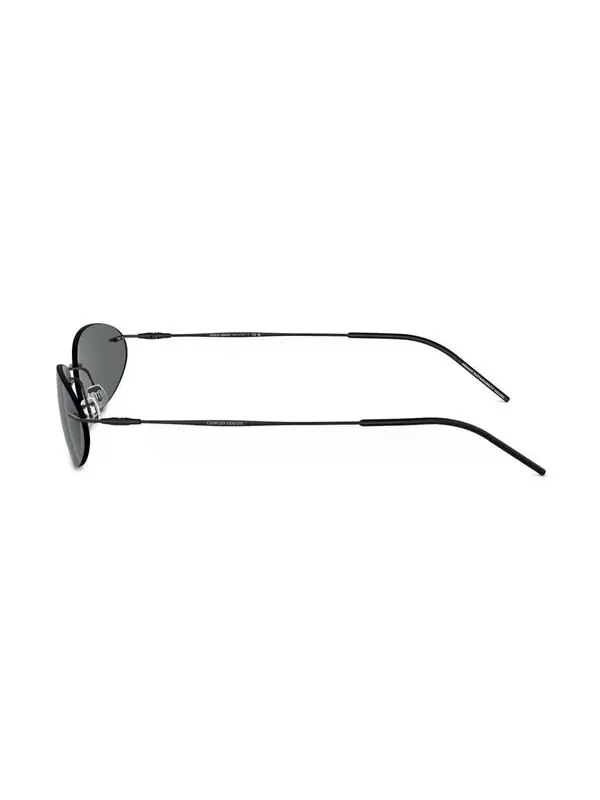 Giorgio Armani Oval Frame Sunglasses