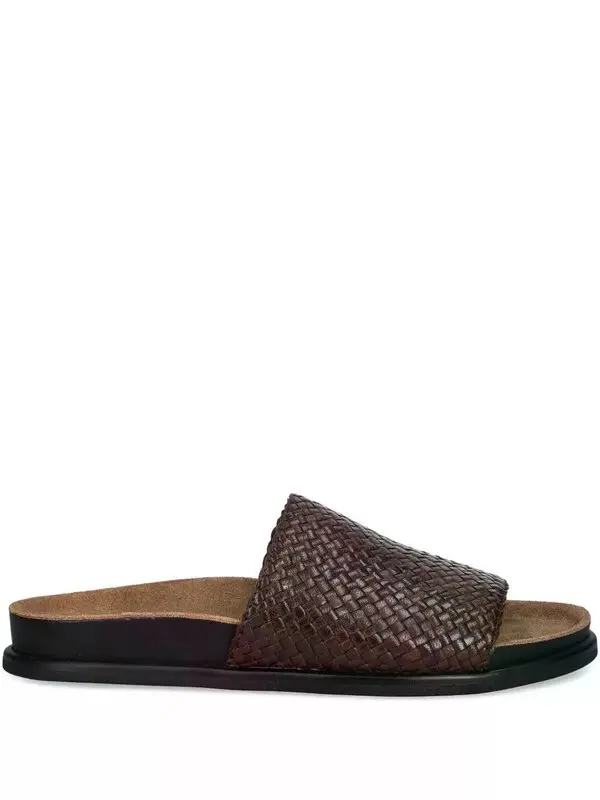 VAGABOND SHOEMAKERS Effie Woven Leather Slides