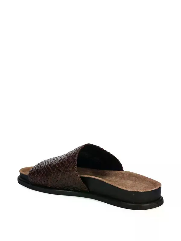 VAGABOND SHOEMAKERS Effie Woven Leather Slides
