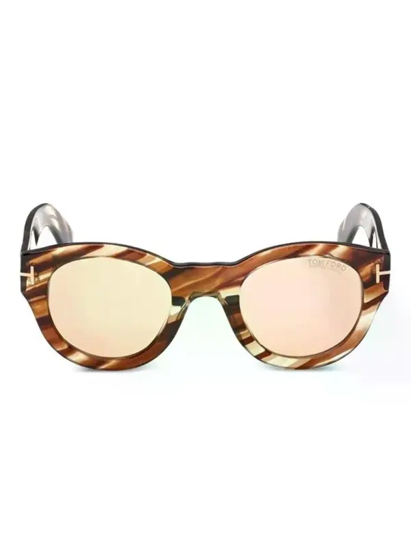TOM FORD Tortoiseshell Sunglasses - Brown