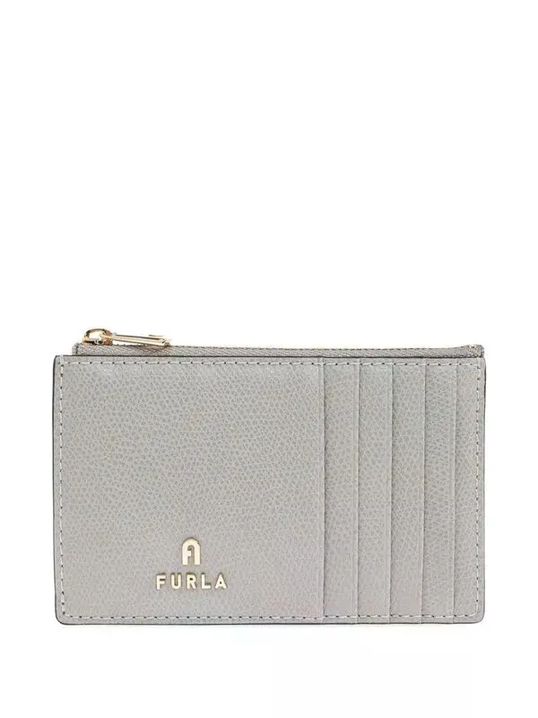 Furla Zip-top Cardholder - Grey