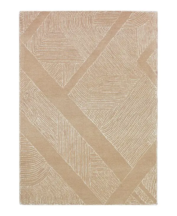 Dkny Pure Patterns Prn01 Area Rug, 3'7 X 5'7 - Camel