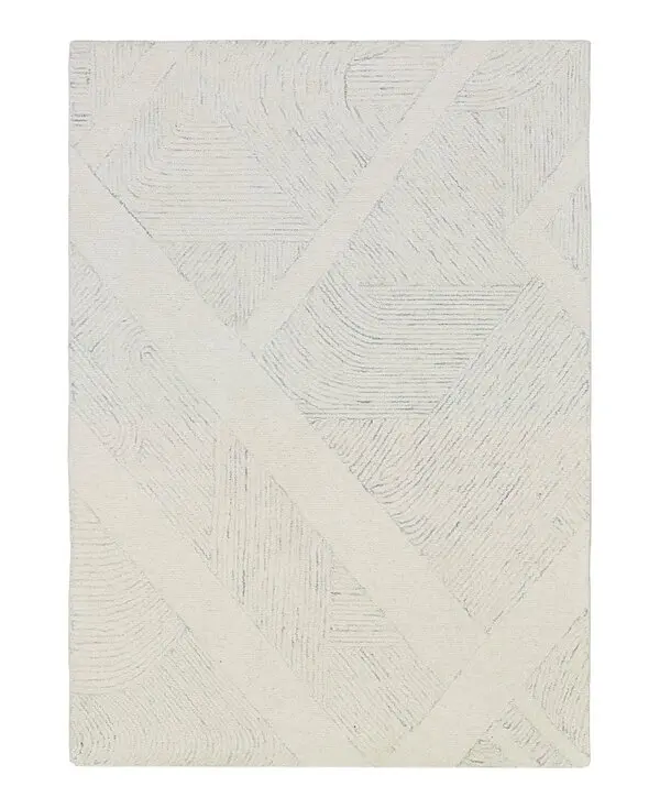 Dkny Pure Patterns Prn01 Area Rug, 3'7 X 5'7 - Ivory/green