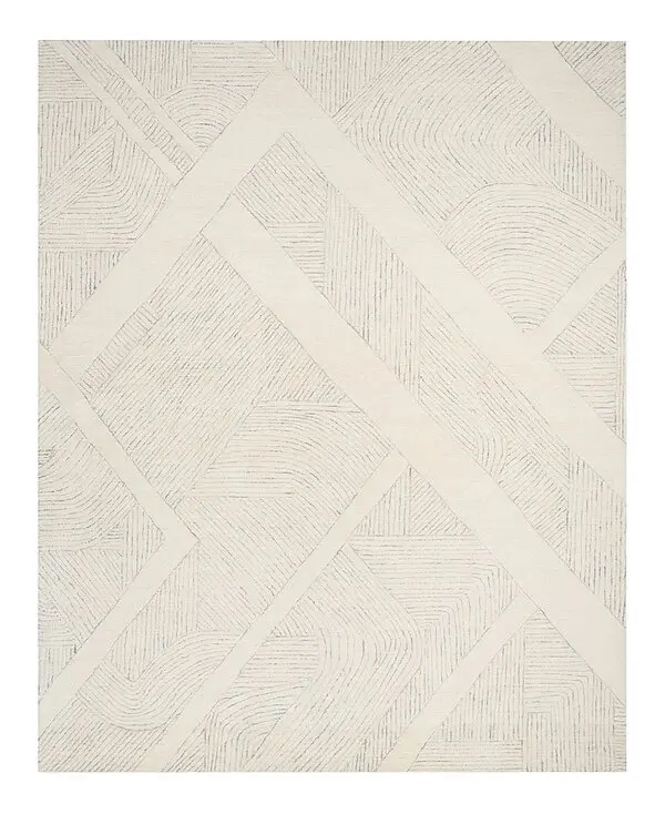 Dkny Pure Patterns Prn01 Area Rug, 7'7 X 9'7 - Ivory/green