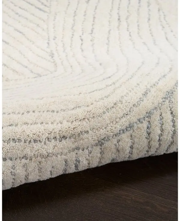 Dkny Pure Patterns Prn01 Area Rug, 7'7 X 9'7 - Ivory/green