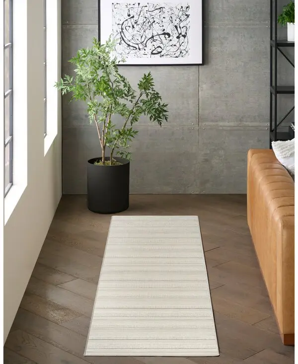 Dkny Pure Multi Weave Mtw01 Runner Area Rug, 2'2 X 10 - Ivory