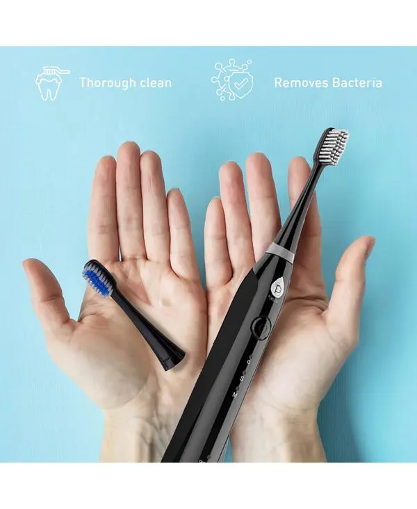 PURSONIC Ultimate Oral Care Bundle Smart Electric Toothbrush, Oral Irrigator, Led Whitening, And Ayurvedic Oil - Multicolor