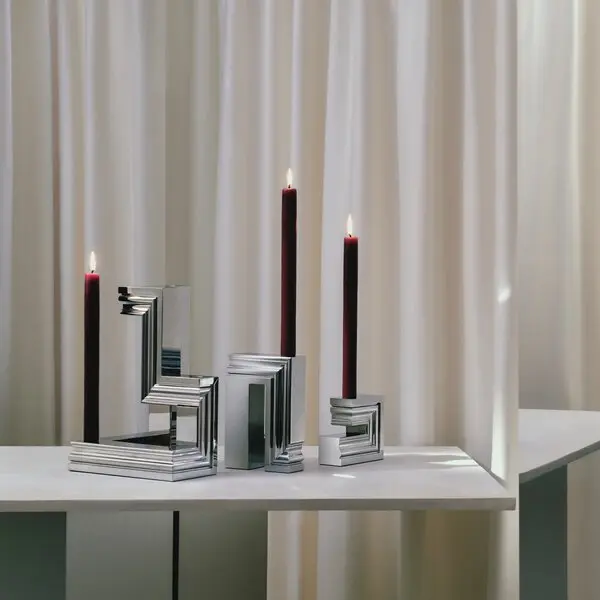 Christofle Perspectives 3-candle Candelabra Exclusive