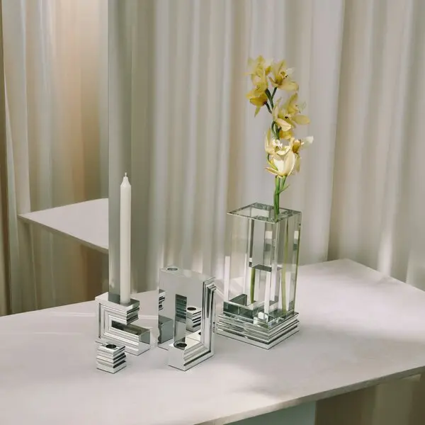 Christofle Perspectives 2-candle Candelabra Exclusive