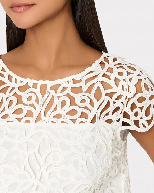 MILLY Lace Top