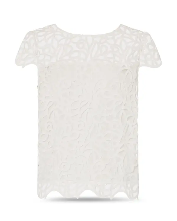 MILLY Lace Top