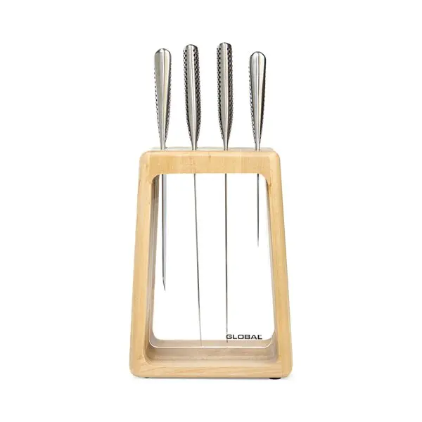 GLOBAL Hashira 5 Piece Knife Block Set