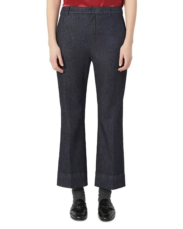 Max Mara Denim Flare Pants