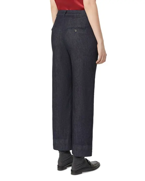 Max Mara Denim Flare Pants