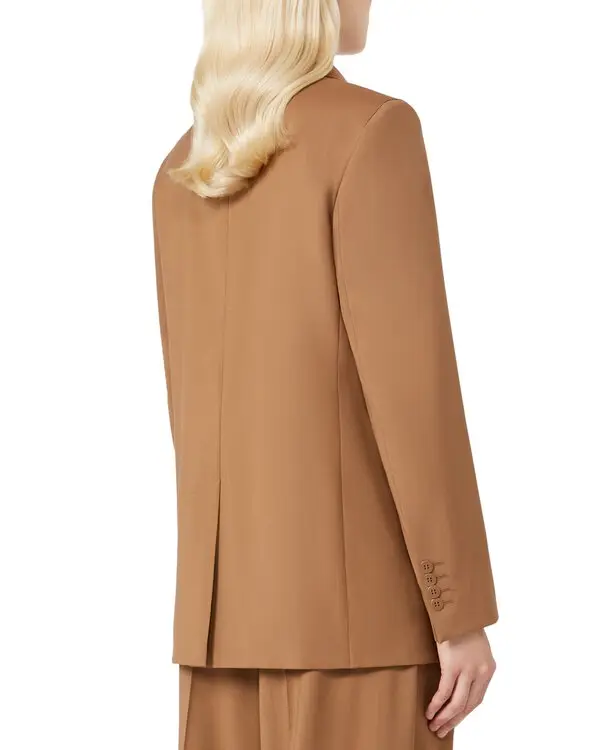 Max Mara Wool Notched Lapel Blazer
