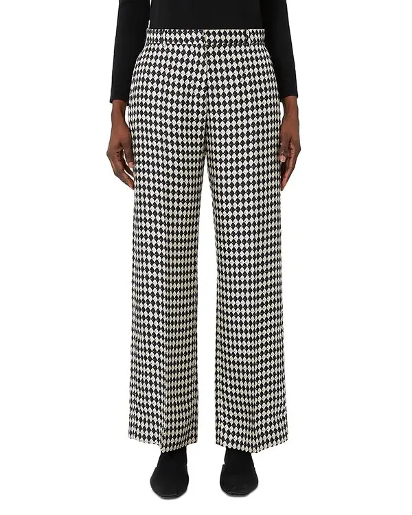 Max Mara Rieti High-rise Silk Pants