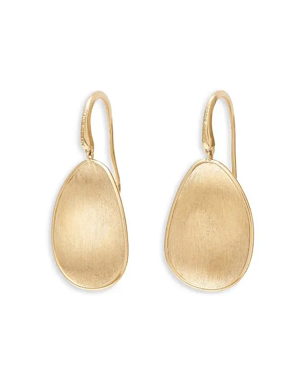 Marco Bicego 18k Yellow Lunaria Drop Earrings - Gold