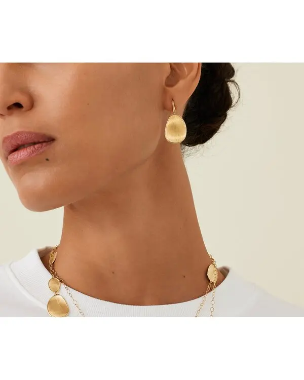 Marco Bicego 18k Yellow Lunaria Drop Earrings