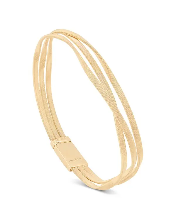 Marco Bicego 18k Yellow Marrakech 3 Strand Coil Bracelet - Gold