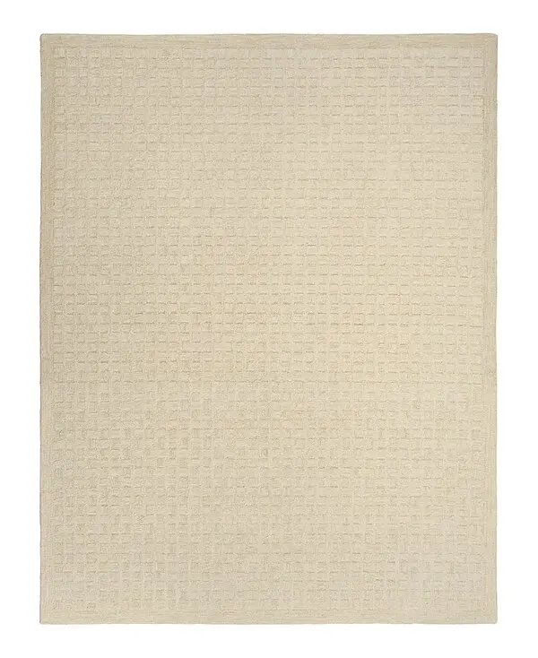 Dkny Pure Grids Pgr01 Area Rug, 7'7 X 9'7 - Ivory/beige