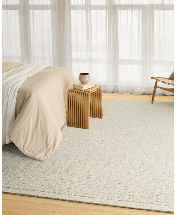 Dkny Pure Grids Pgr01 Area Rug, 7'7 X 9'7 - Light/blue