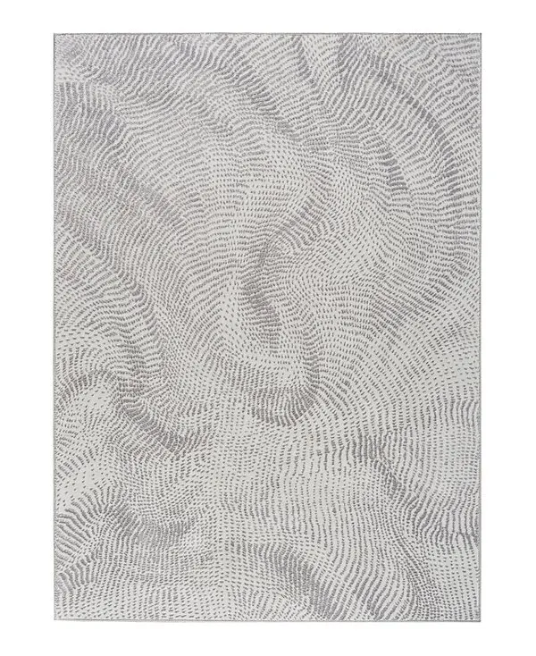 Dkny Central Park West Cep01 Area Rug, 6' X 9 - Grey