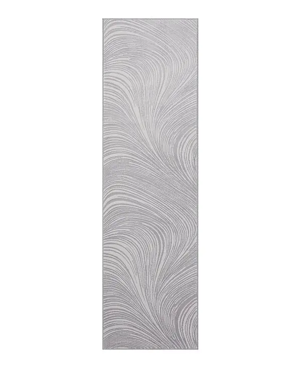 Dkny Central Park West Cep02 Runner Area Rug, 2'2 X 7'5 - Grey