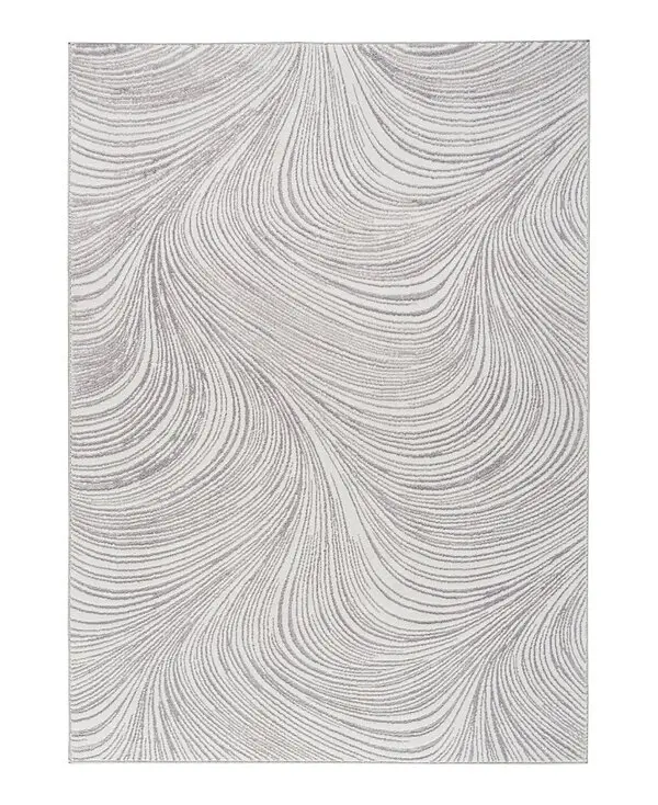 Dkny Central Park West Cep02 Area Rug, 6' X 9 - Grey