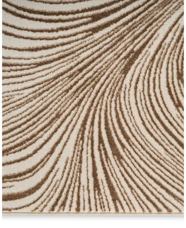 Dkny Central Park West Cep02 Runner Area Rug, 2' X 6 - Beige/brown