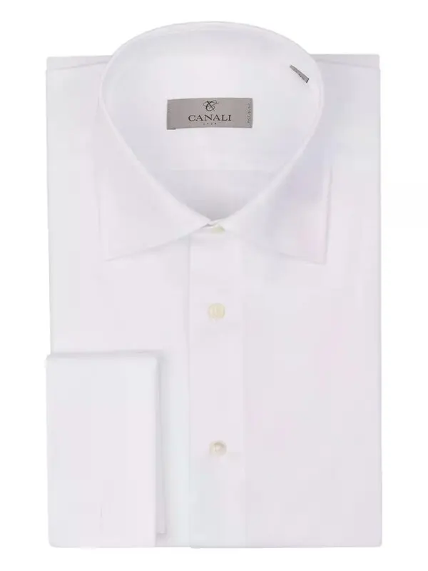 Canali Cotton Shirt - Neutrals