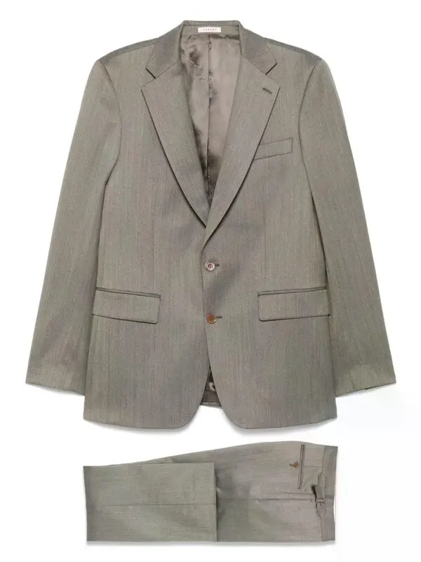 FURSAC Herringbone-pattern Suit
