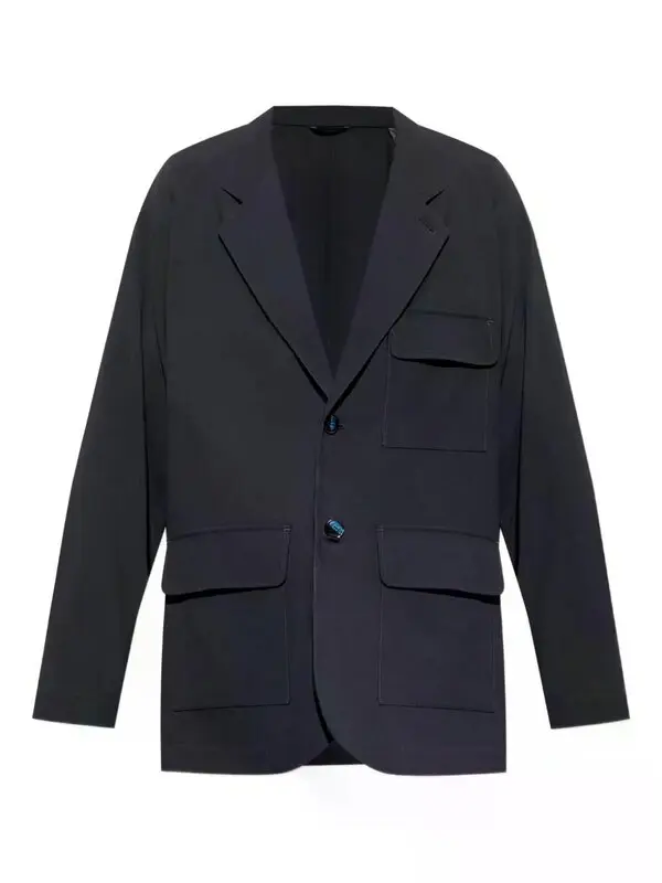 Giorgio Armani Flap-pocket Wool Blazer