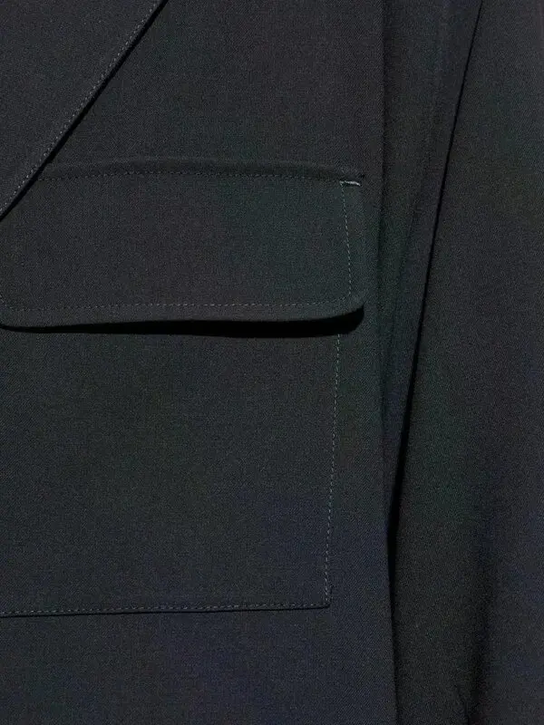Giorgio Armani Flap-pocket Wool Blazer