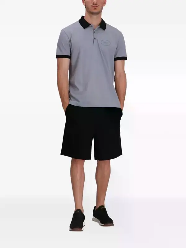 BOSS Contrast-collar Polo Shirt