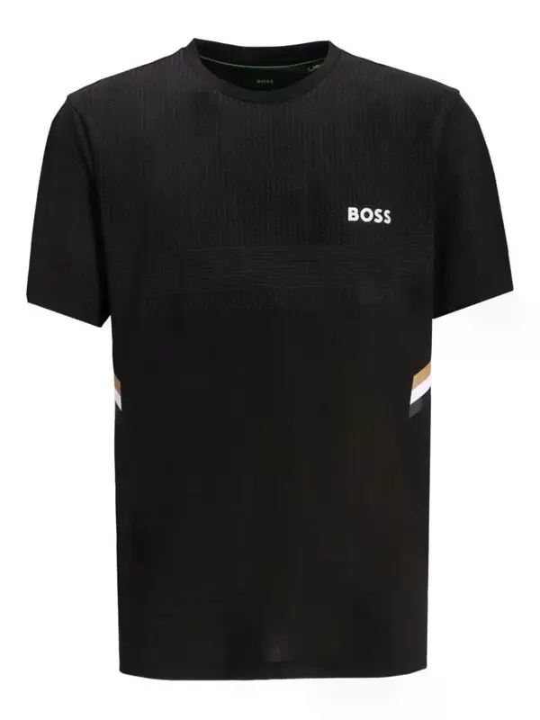 BOSS Logo-print T-shirt - Black