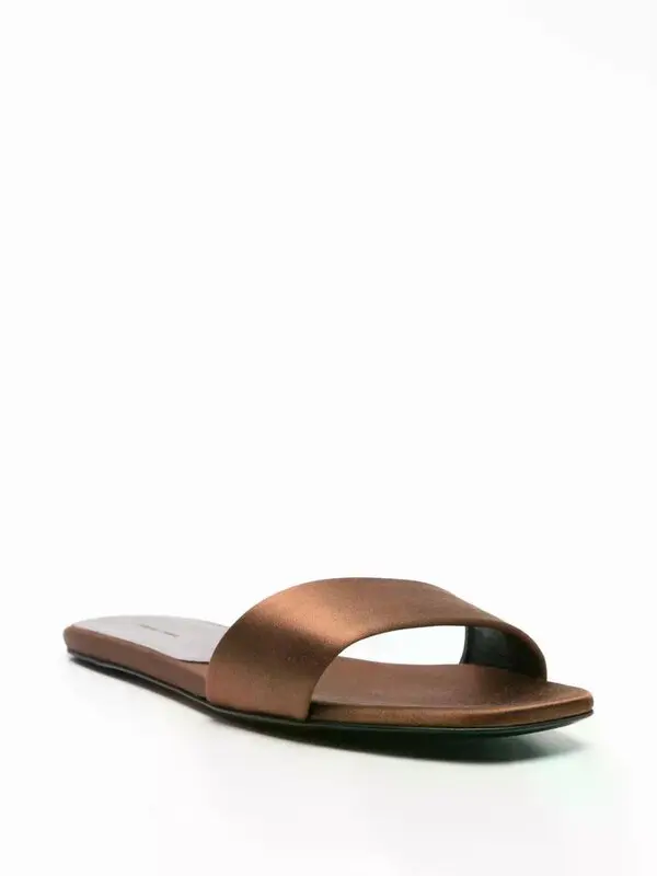LOULOU Stella Satin Sandals