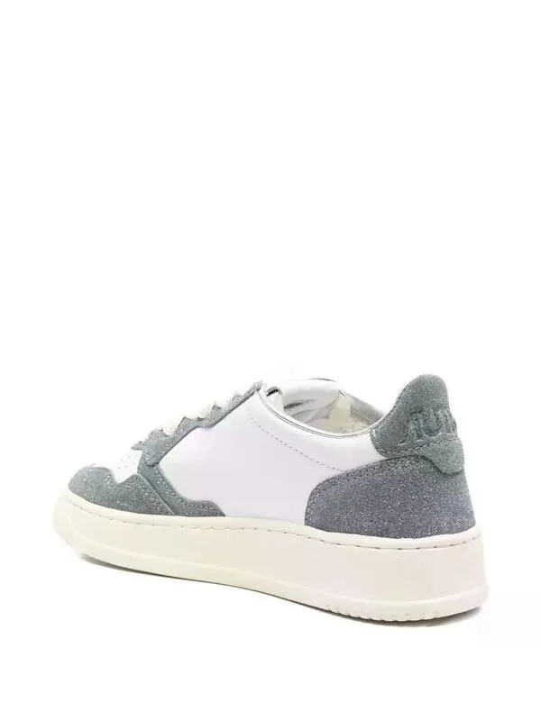 AUTRY Medalist Leather And Suede Sneakers - White