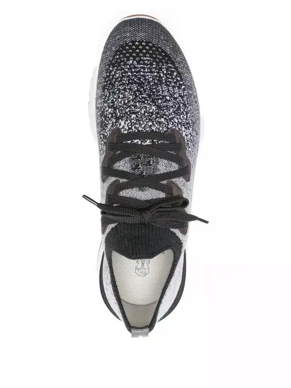 Brunello Cucinelli Knit Low-top Sneakers